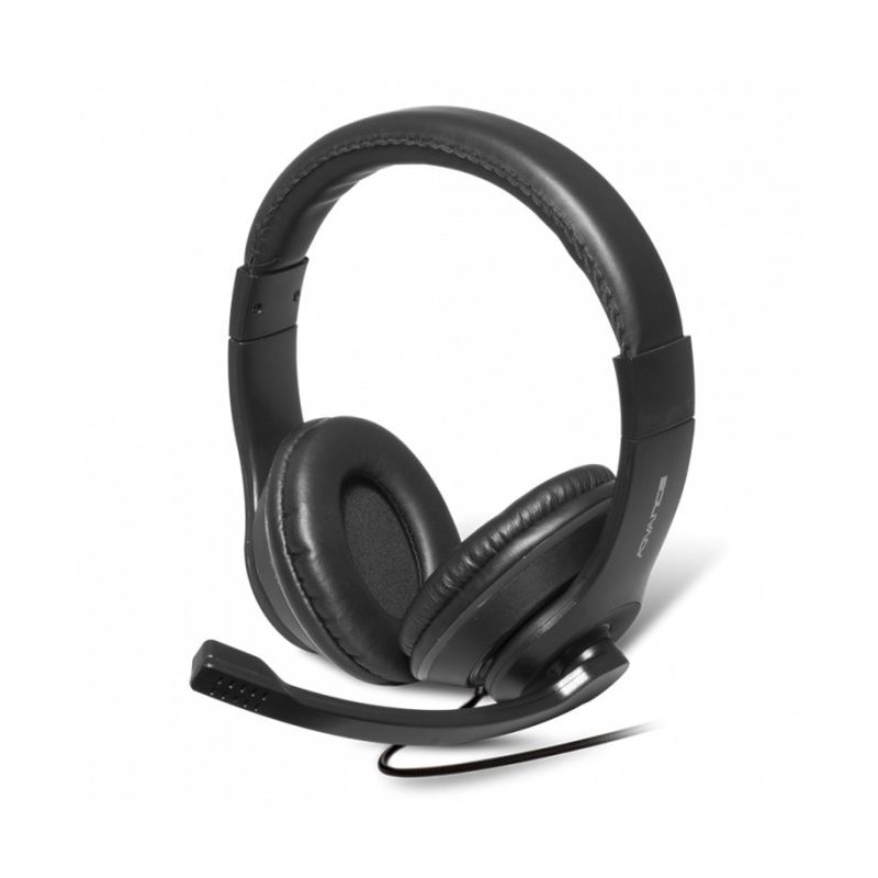 Micro Casque Filaire ADVANCE Headphonics Multimedia Noir - MIC-S799 ...