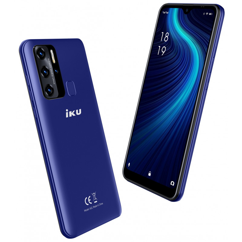 Smartphone iKU A22 2Go - 32Go - Bleu Tunisie - Best Buy Tunisie
