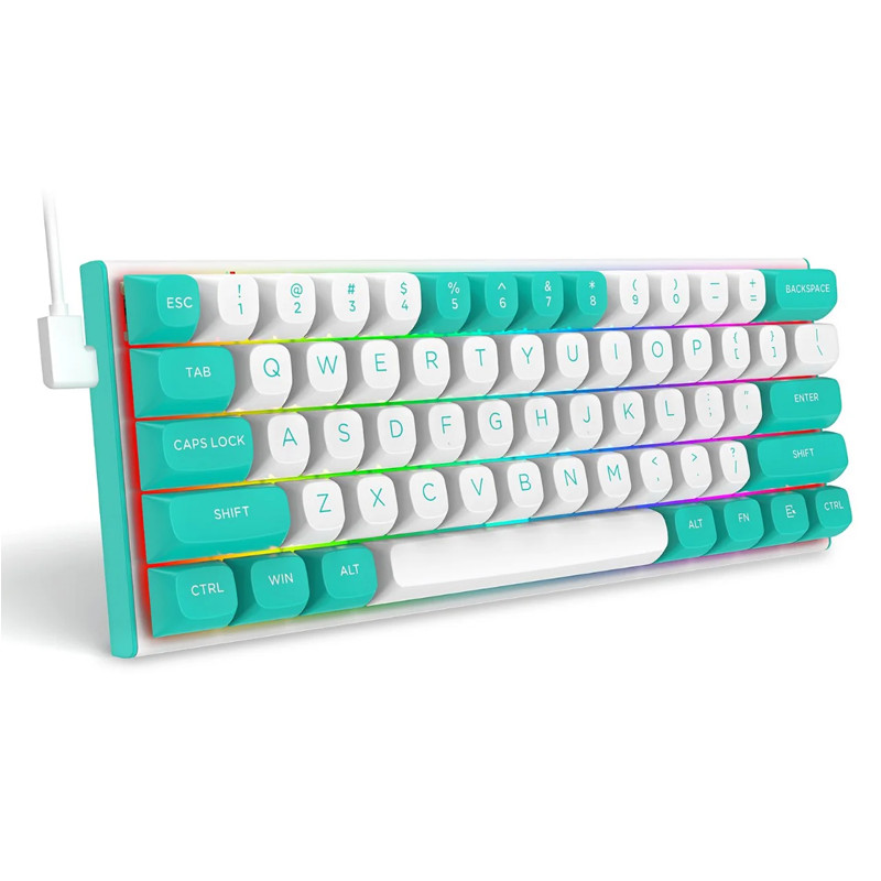 Clavier Gamer Mécanique Redragon Vulcan K683 Rgb Blanc - K683WB-RGB Tunisie - Best Buy Tunisie