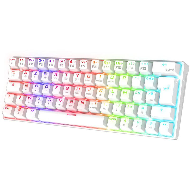 Clavier Sans Fil Mécanique Spirit of Gamer XPERT K200 DARK MECA RGB ...