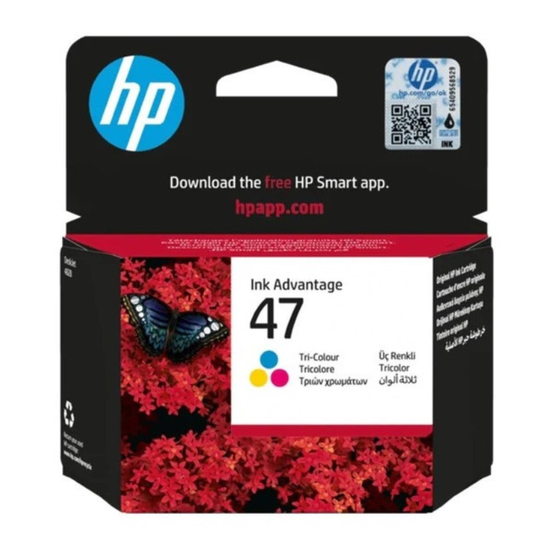 Cartouche d'encre Original HP 47 - Trois Couleurs - 6ZD61AE Tunisie ...